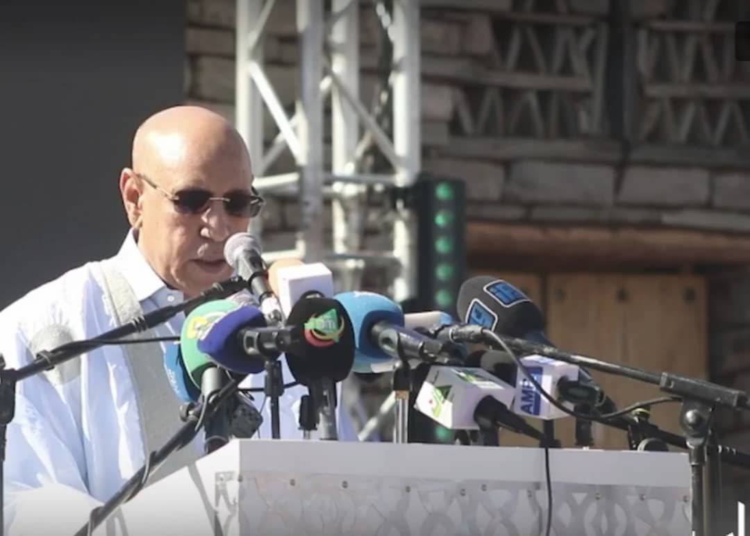 Le Président de la République à l’ouverture du Festival de Tichit: