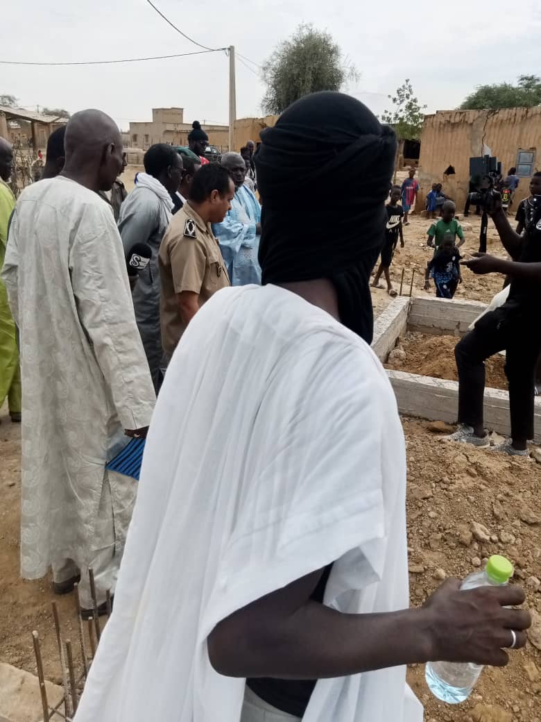Bababé: pose de la première pierre d'une nouvelle mosquée à Dioude dieri