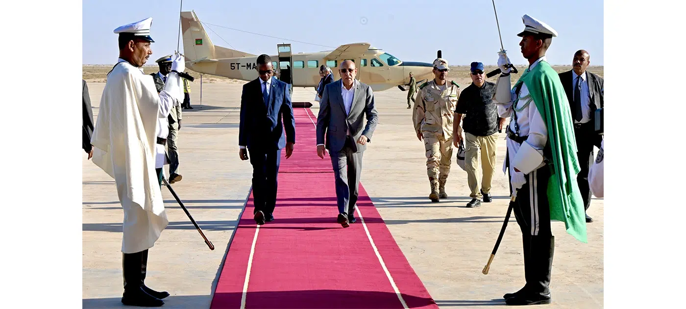 Activités présidentielles : déplacements du président au Trarza