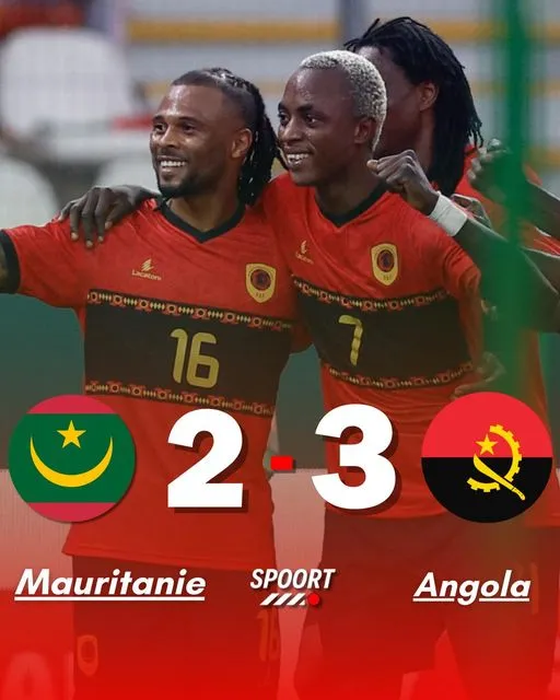 La Mauritanie a encore perdu son second match face à l'Angola 2-3.