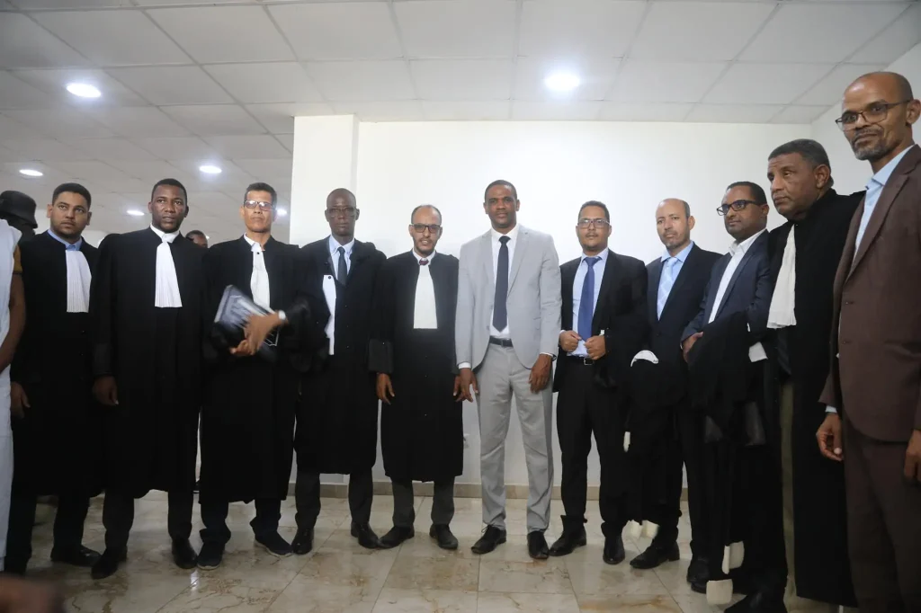 El-id Mohammed Mbarek a déposé son dossier de candidature
