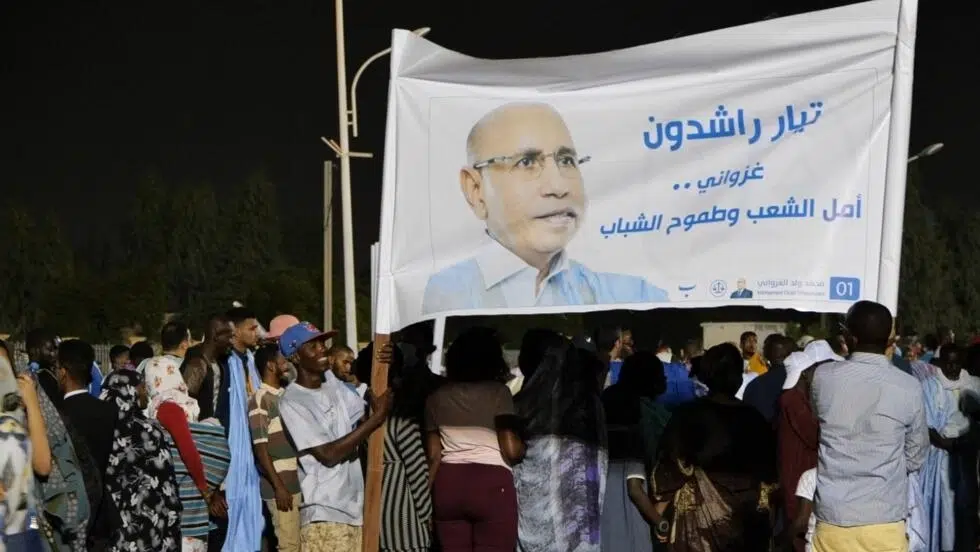 Élection présidentielle en Mauritanie : le président sortant gagne et ... Élection présidentielle en Mauritanie : le président sortant gagne et ...