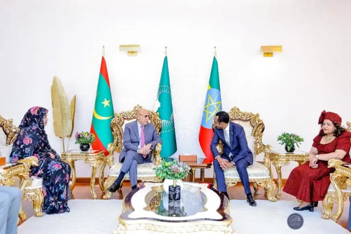 Le Président Ghazouani à Addis-Abeba pour le sommet de l'UA